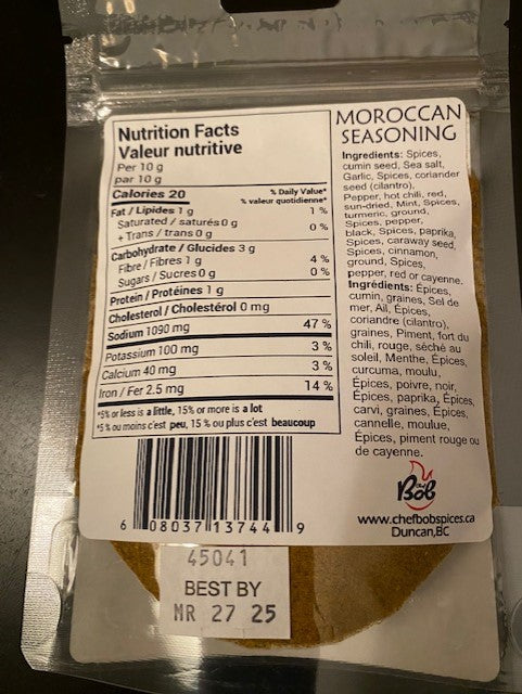 Moroccan – Chef Bob Spices